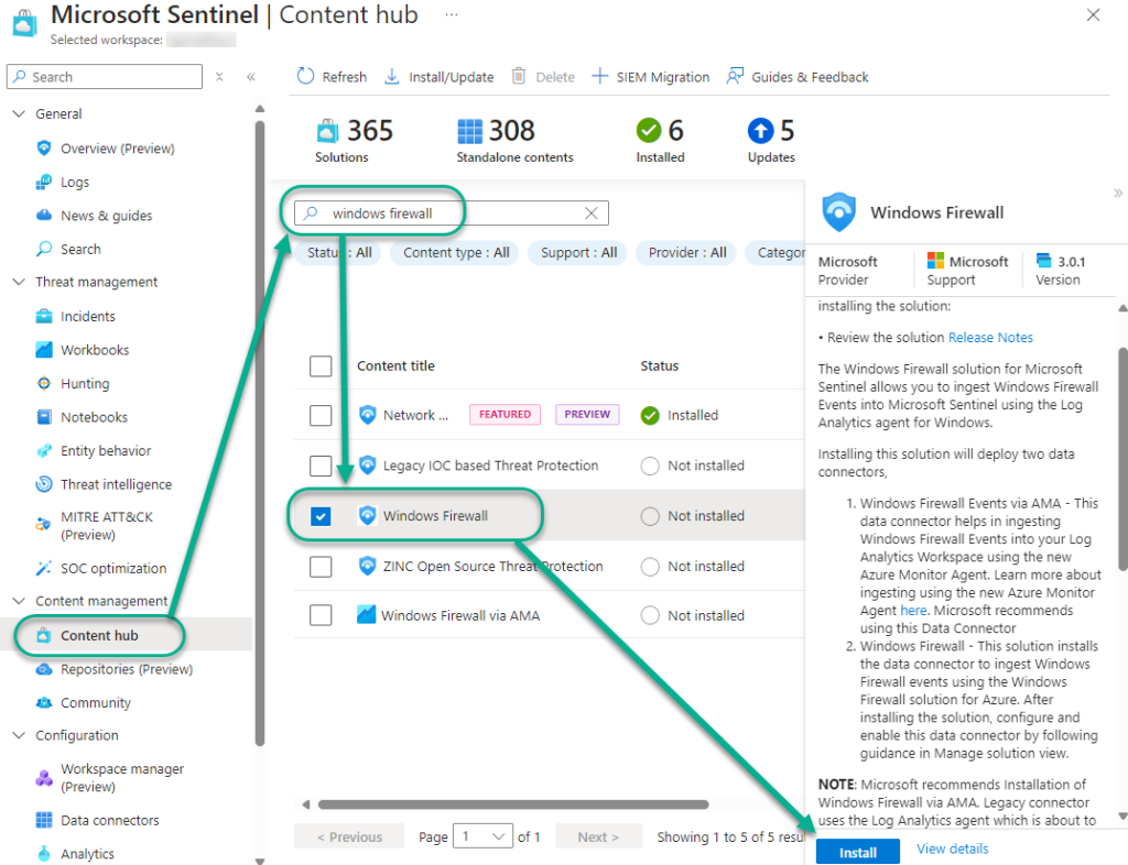 New Microsoft Sentinel Workbook: Windows Firewall via AMA – blog ...